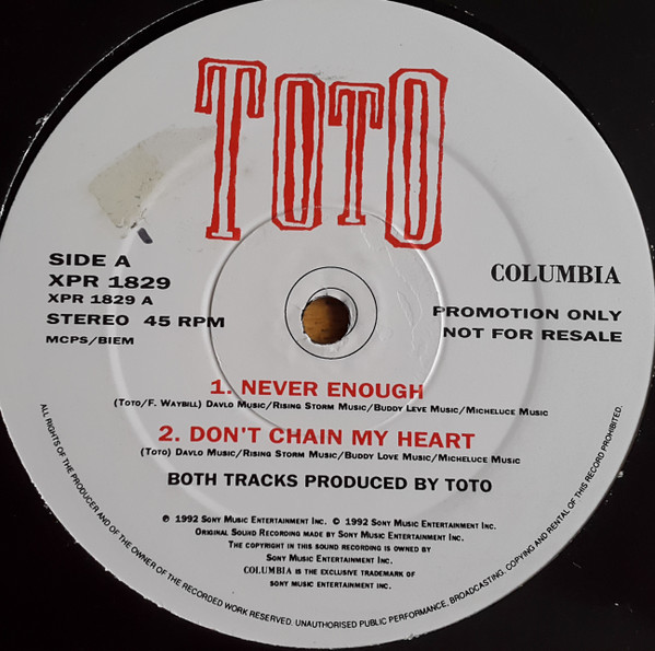 Toto - Kingdom Of Desire - TASTY RECORDS