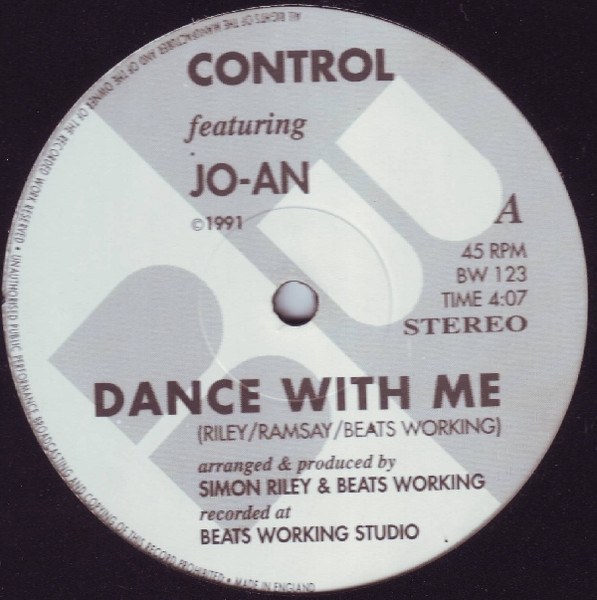 Control Featuring Jo-An - Dance With Me - TASTY RECORDS
